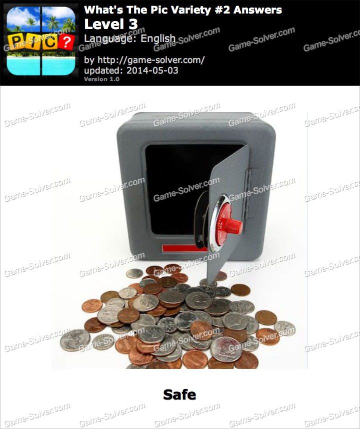 What's the Pic Variety 2 Level 3 • Game Solver