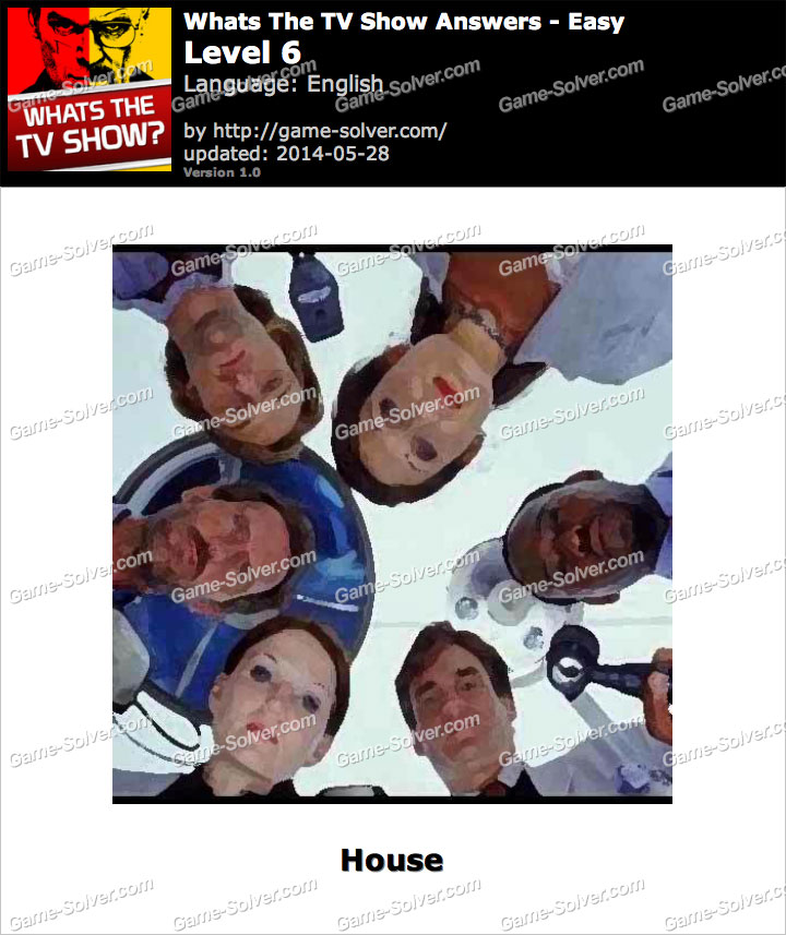 Whats The TV Show Easy Level 6 • Game Solver