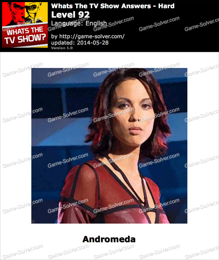 Whats The TV Show Hard Level 92 • Game Solver