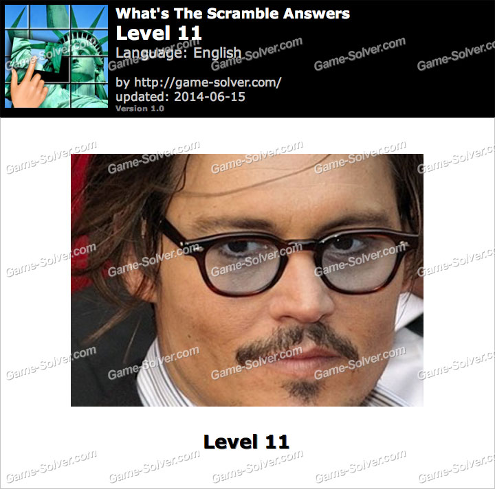 What's The Scramble Level 11 • Game Solver
