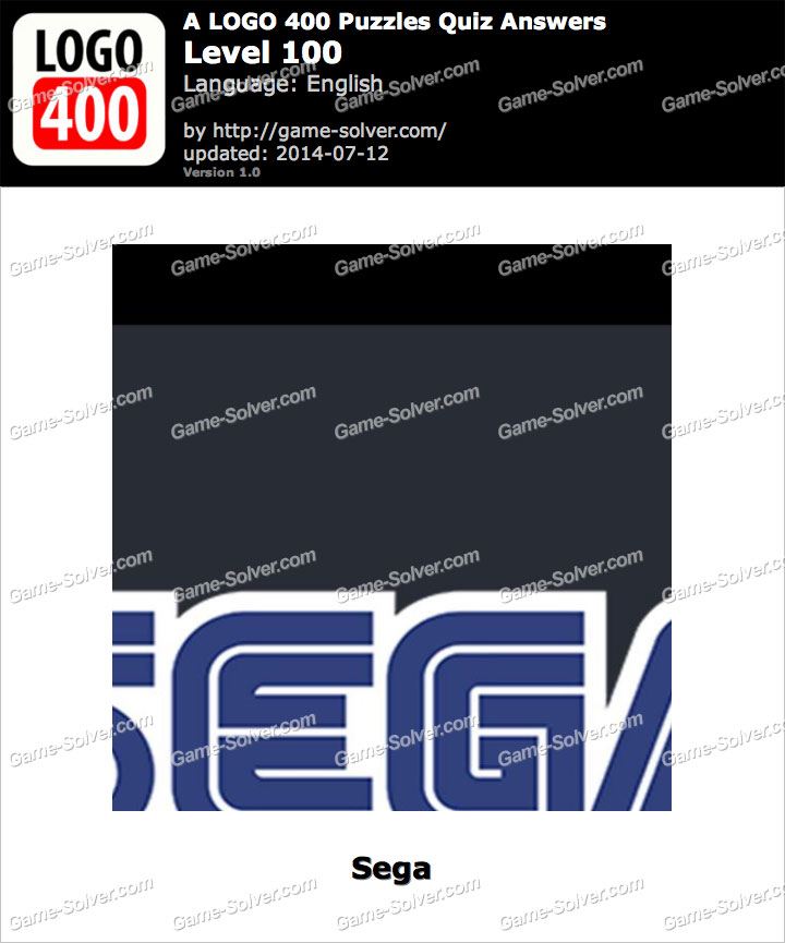 A Logo 400 Puzzles Quiz Level 100 • Game Solver