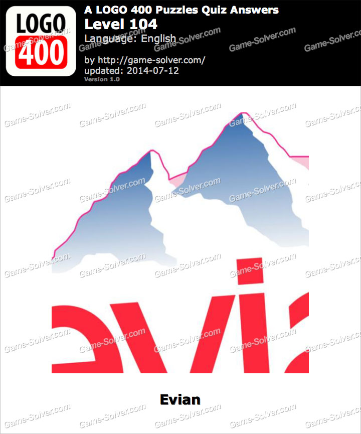 A Logo 400 Puzzles Quiz Level 104 • Game Solver