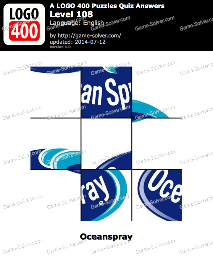 A Logo 400 Puzzles Quiz Level 108 • Game Solver