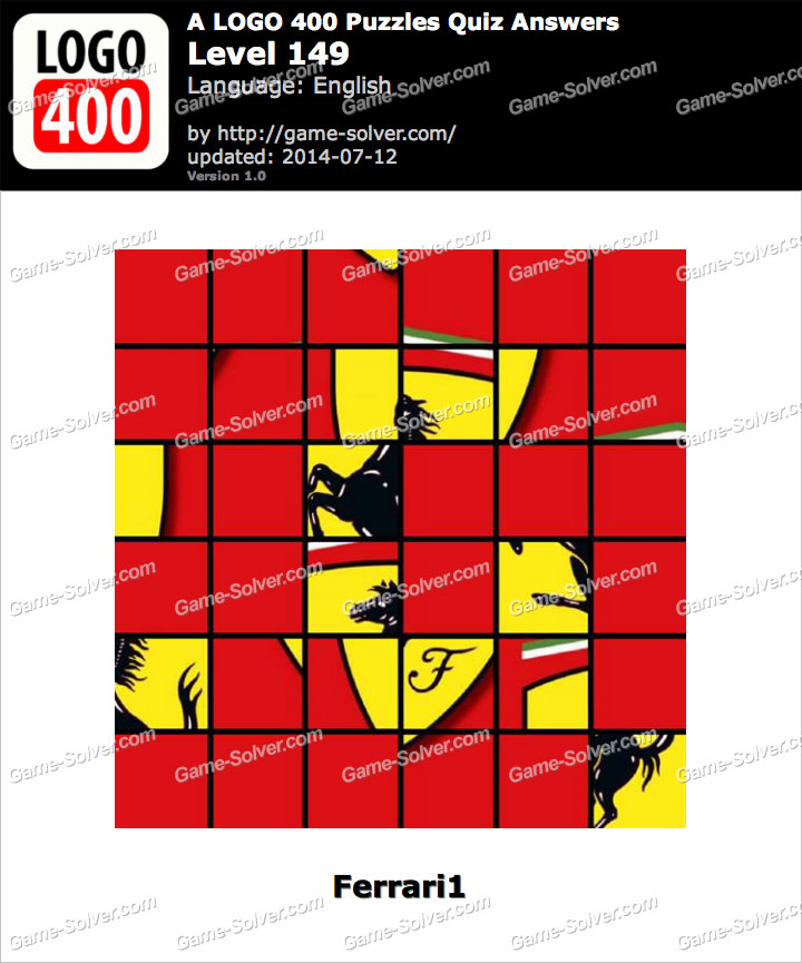 A Logo 400 Puzzles Quiz Level 149 • Game Solver