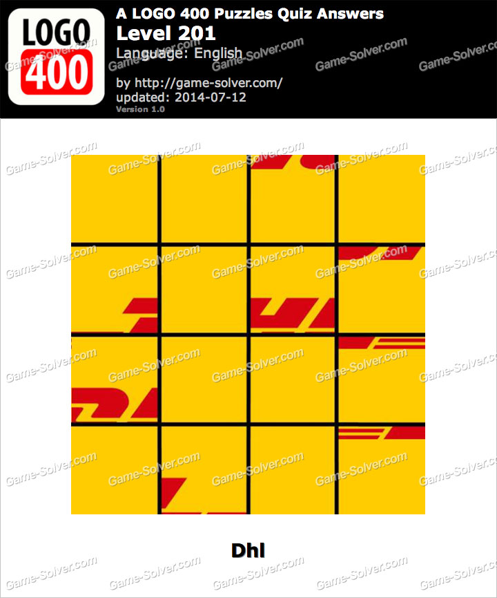 A Logo 400 Puzzles Quiz Level 201 • Game Solver