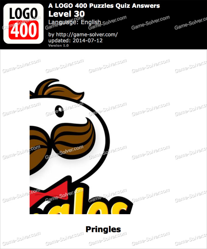 A Logo 400 Puzzles Quiz Level 30 • Game Solver