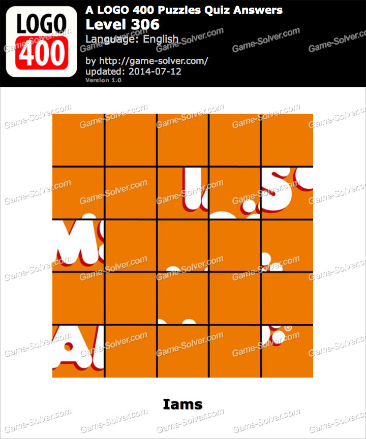 A Logo 400 Puzzles Quiz Level 306 • Game Solver