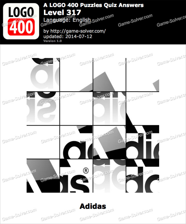 A Logo 400 Puzzles Quiz Level 317 • Game Solver