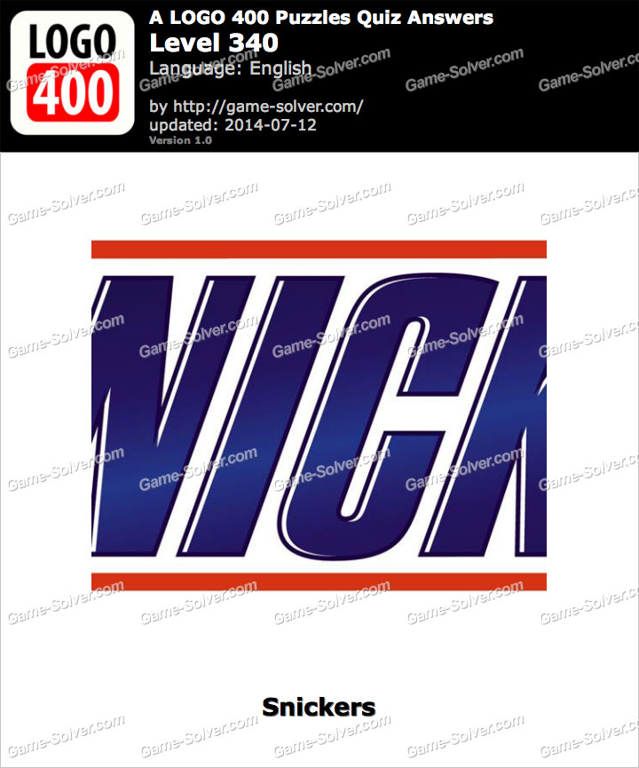 A Logo 400 Puzzles Quiz Level 340 • Game Solver