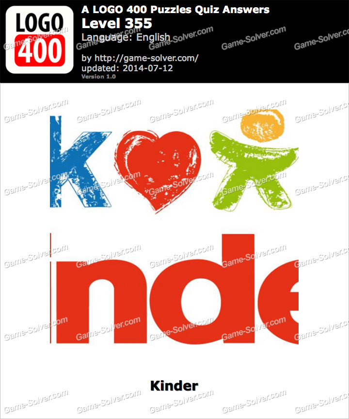 A Logo 400 Puzzles Quiz Level 355 • Game Solver