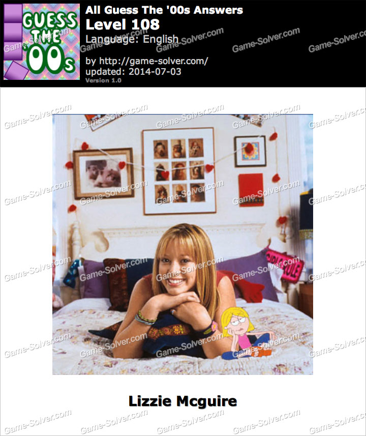 All Guess The 00s Level 108 • Game Solver