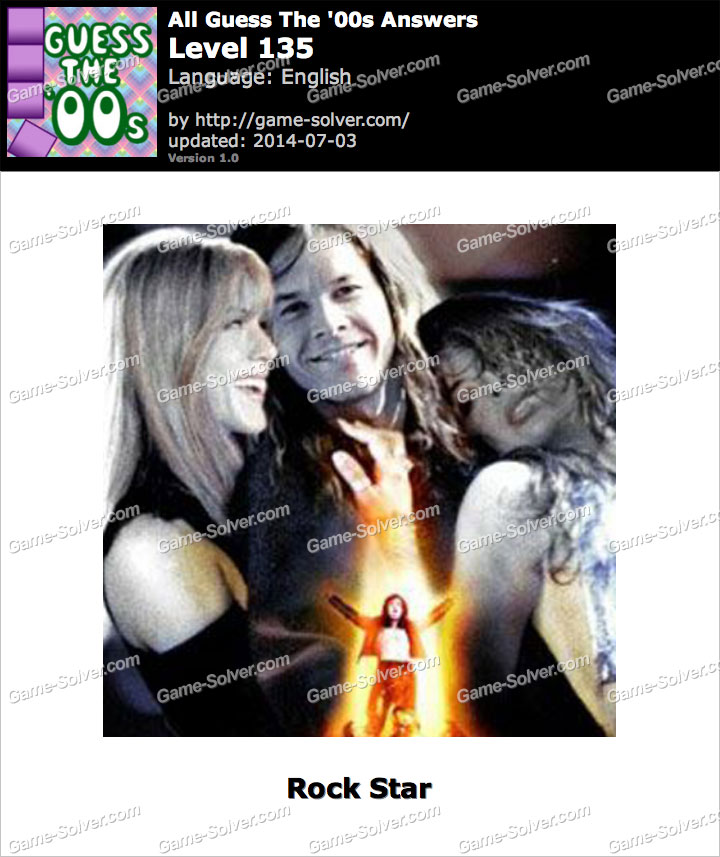 All Guess The 00s Level 135 • Game Solver