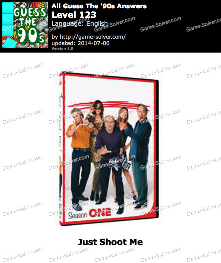 All Guess The 90s Level 123 • Game Solver