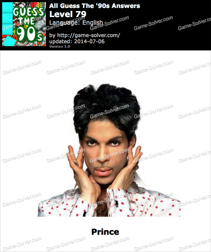 All Guess The 90s Level 79 • Game Solver