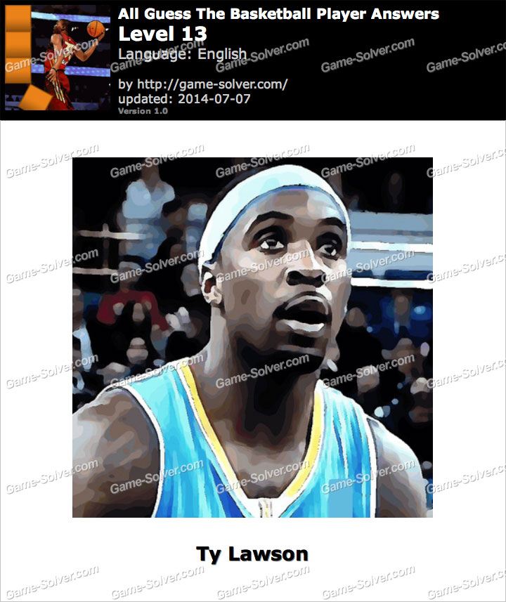 All Guess The Basketball Player Level 13 • Game Solver