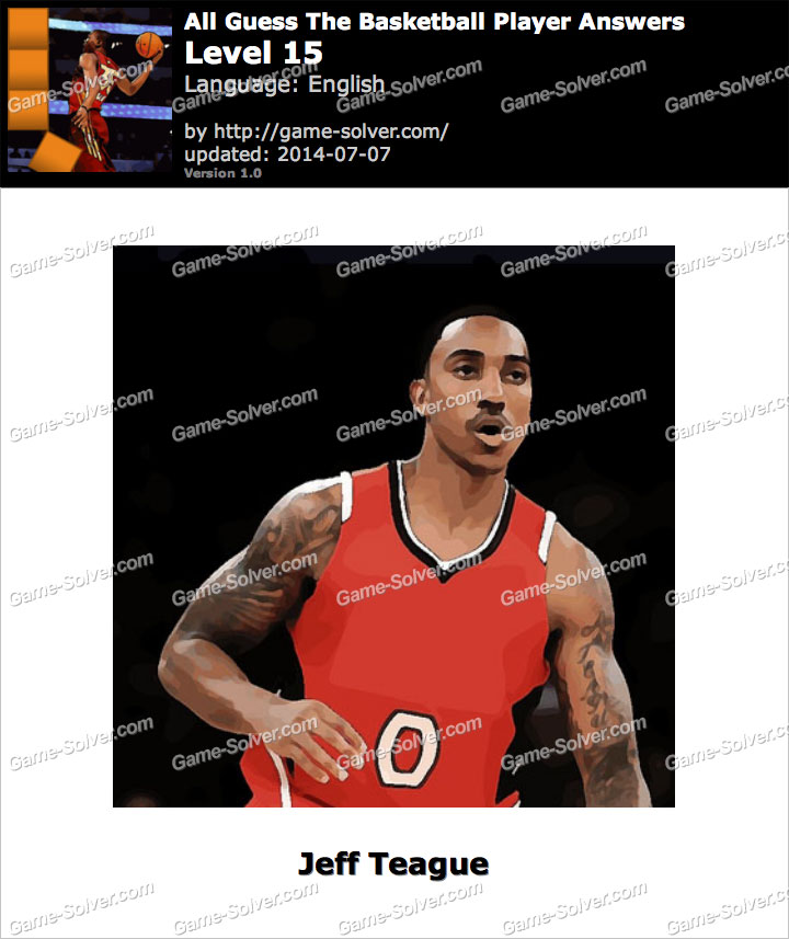 All Guess The Basketball Player Level 15 • Game Solver
