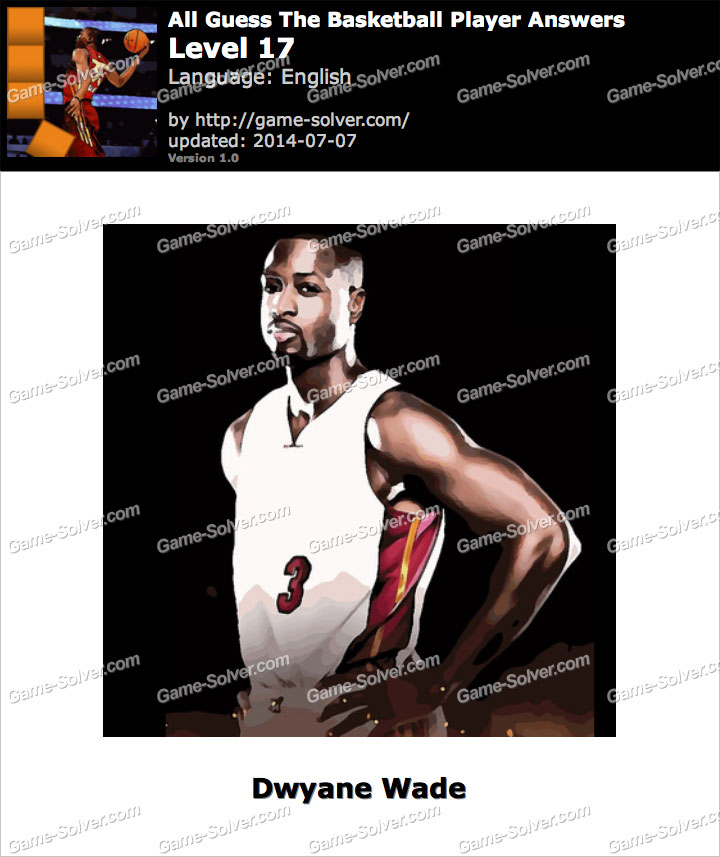 All Guess The Basketball Player Level 17 • Game Solver