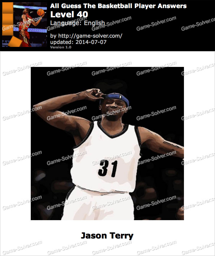 All Guess The Basketball Player Level 40 • Game Solver