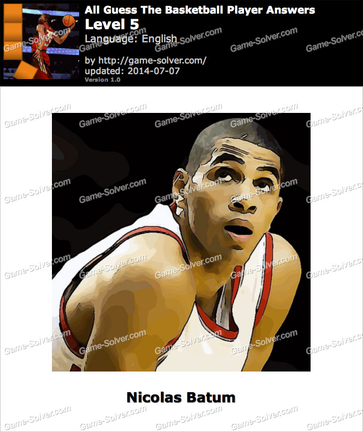All Guess The Basketball Player Level 5 • Game Solver