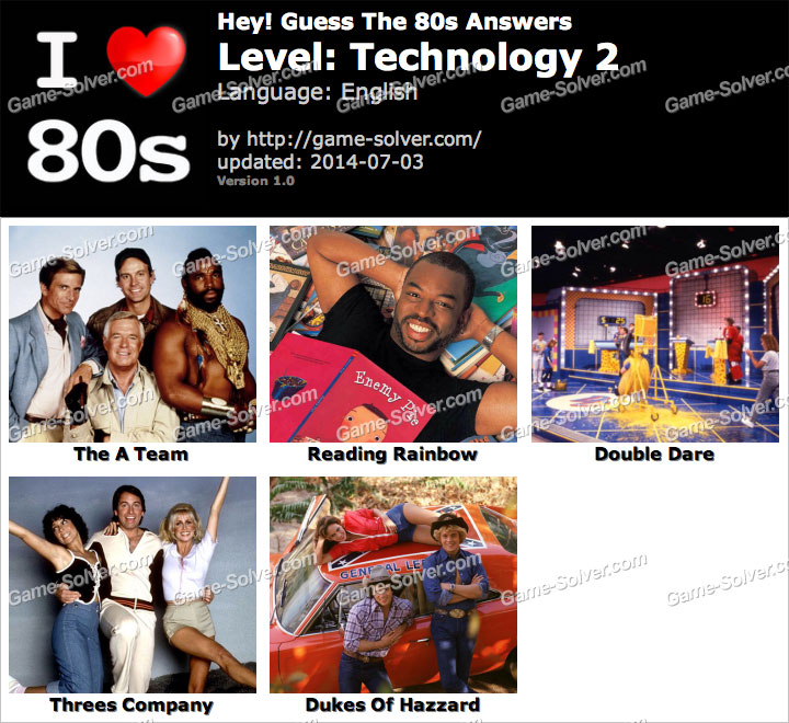 Hey Guess The 80s Technology 2 Answers • Game Solver