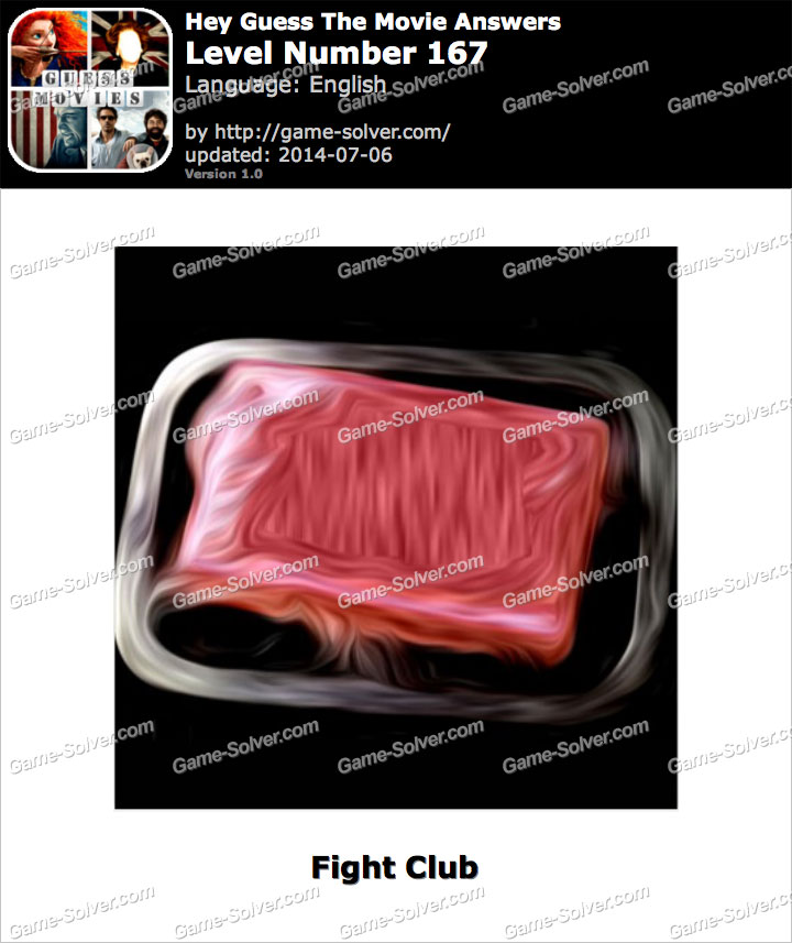 Hey Guess The Movie Level 167 • Game Solver