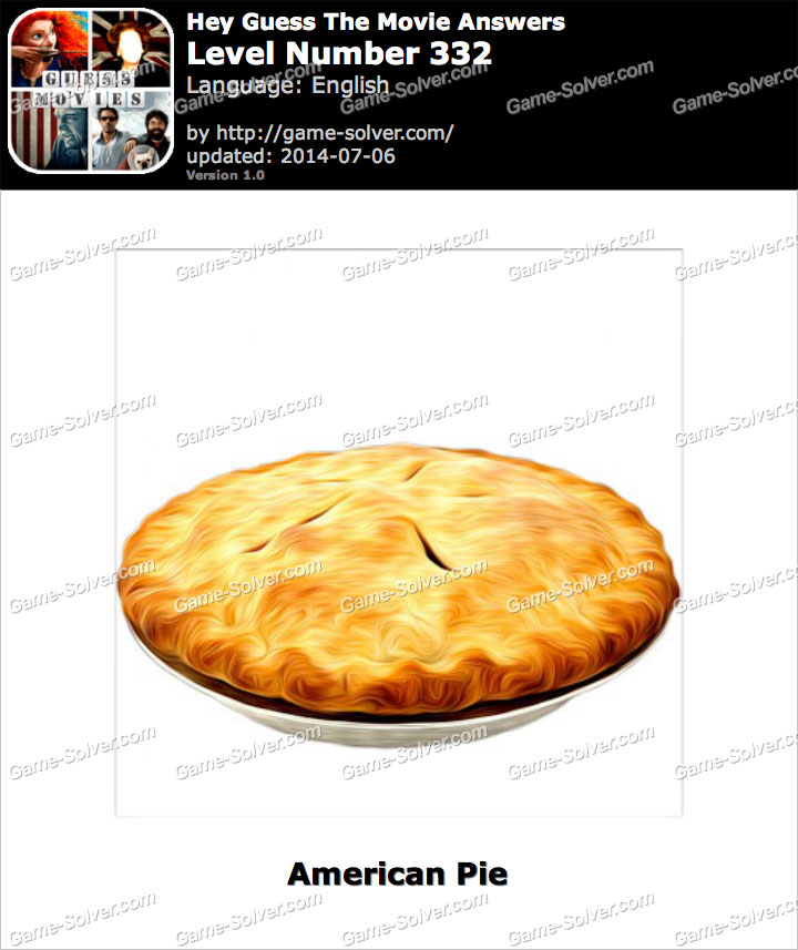 Hey Guess The Movie Level 332 • Game Solver