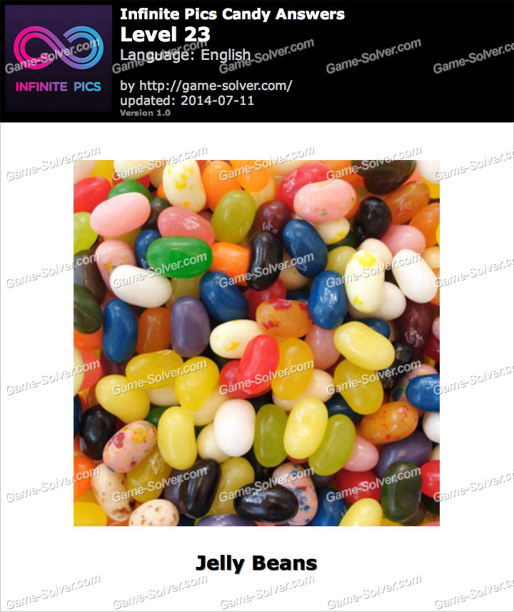 Infinite Pics Candy Level 23 • Game Solver