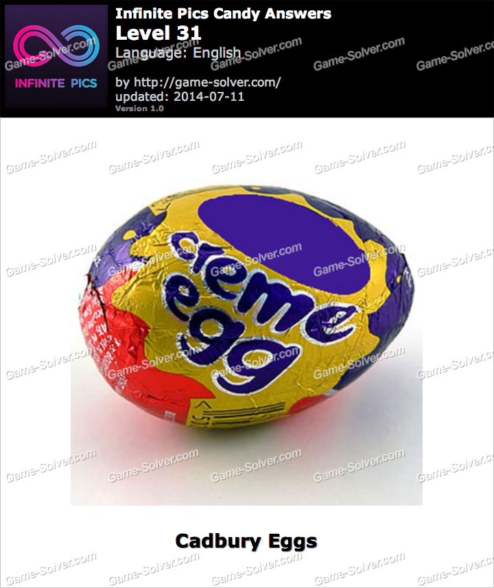 Infinite Pics Candy Level 31 • Game Solver