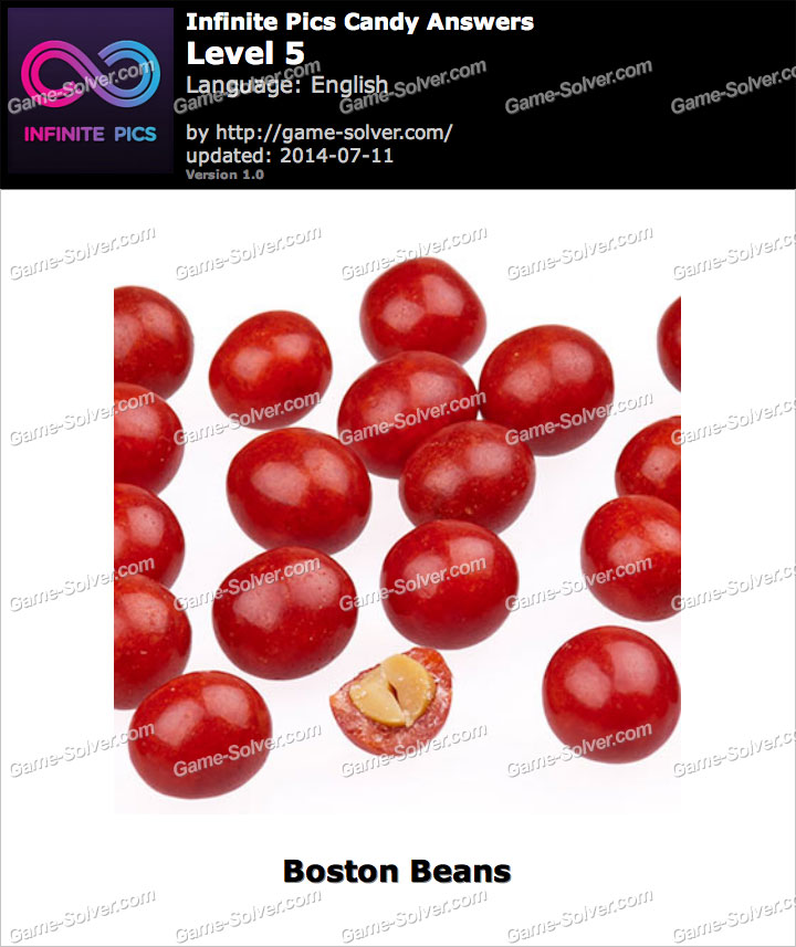 Infinite Pics Candy Level 5 • Game Solver