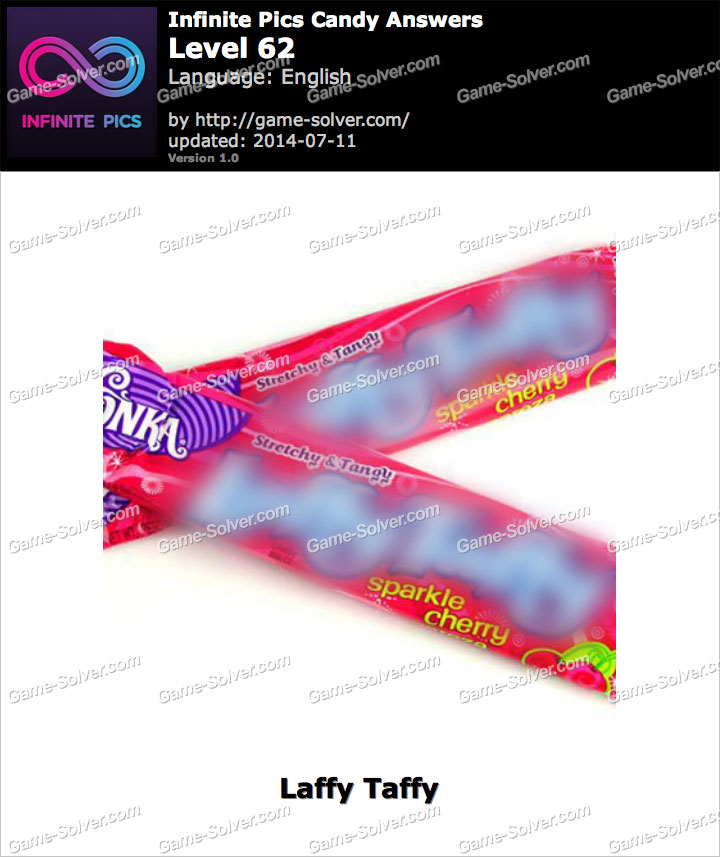Infinite Pics Candy Level 62 • Game Solver