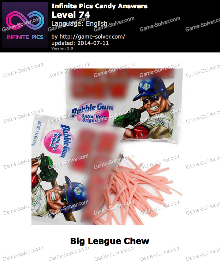 Infinite Pics Candy Level 74 • Game Solver