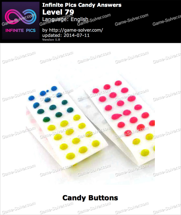 Infinite Pics Candy Level 79 • Game Solver