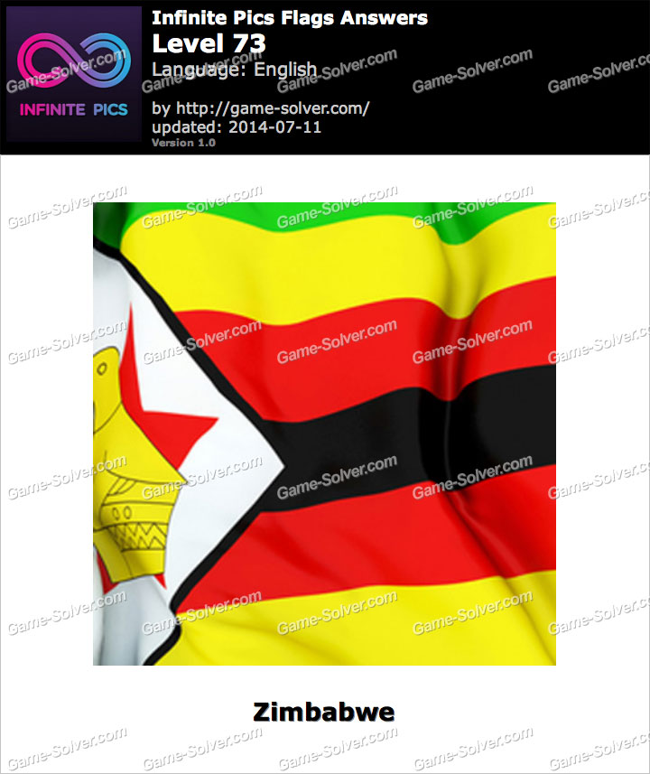 Infinite Pics Flags Level 73 • Game Solver