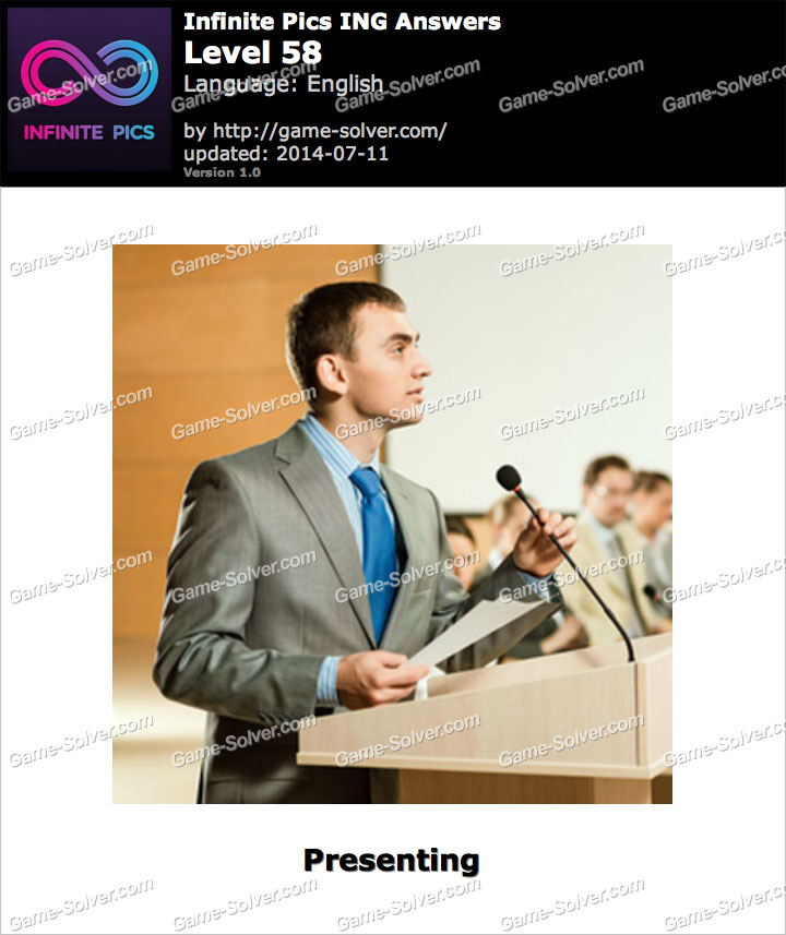 Infinite Pics ING Level 58 • Game Solver