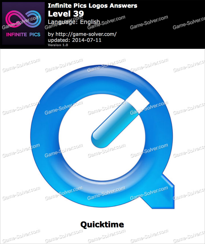 Infinite Pics Logos Level 39 • Game Solver