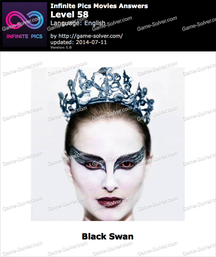 Infinite Pics Movies Level 58 • Game Solver