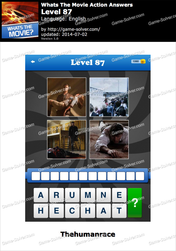 Whats The Movie Action Level 87 • Game Solver