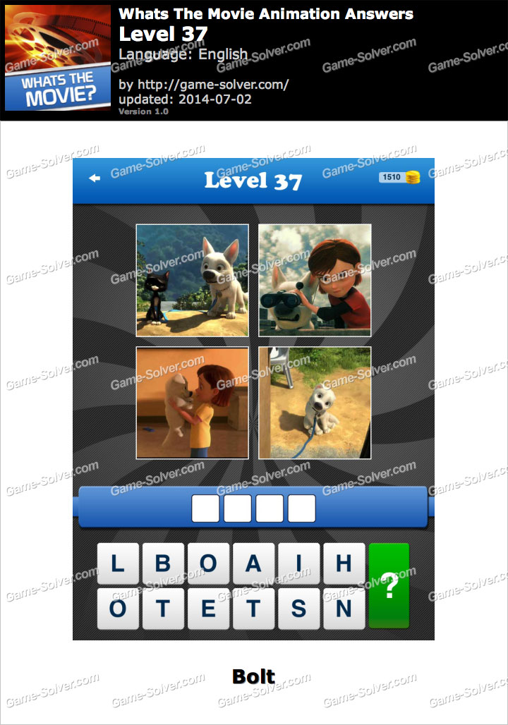 Whats The Movie Animation Level 37 • Game Solver