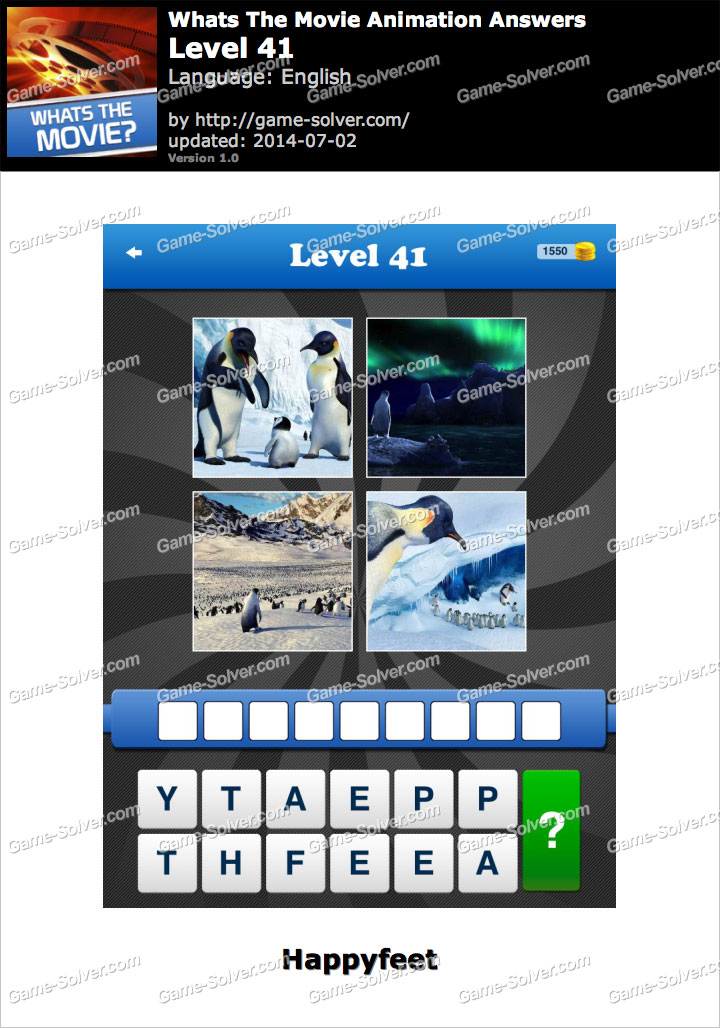 Whats The Movie Animation Level 41 • Game Solver