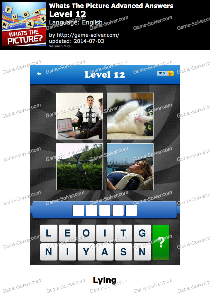 Whats The Picture Advanced Level 12 • Game Solver