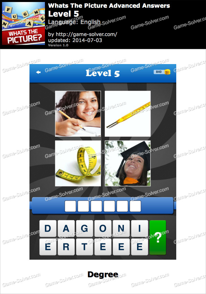 Whats The Picture Advanced Level 5 • Game Solver