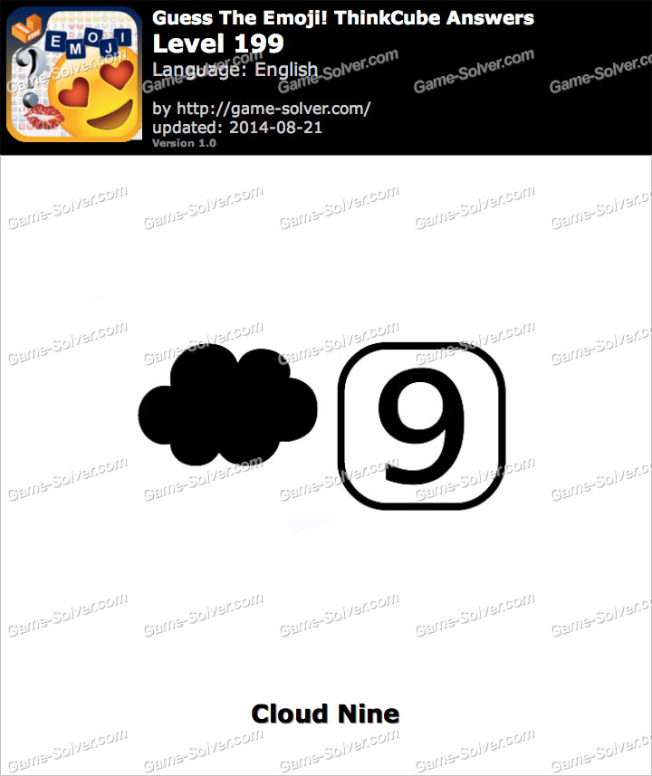 Guess The Emoji ThinkCube Level 199 • Game Solver