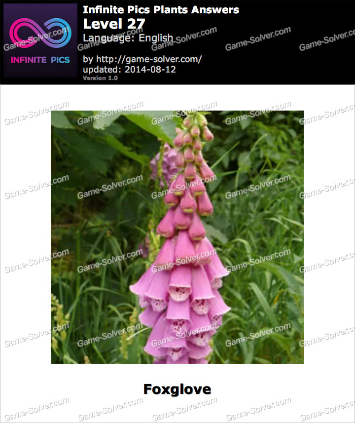 Infinite Pics Plants Level 27 • Game Solver