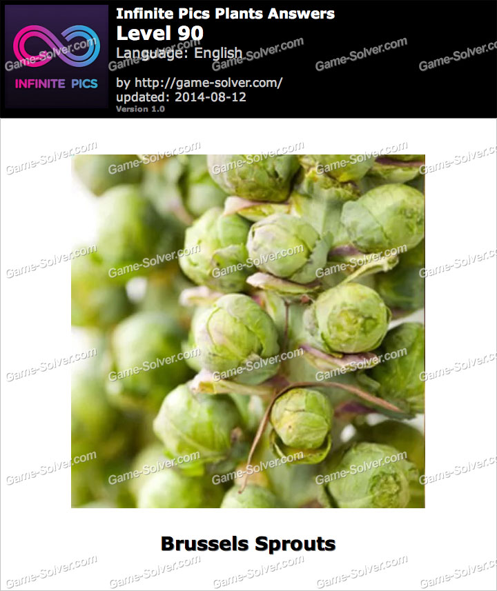 Infinite Pics Plants Level 90 • Game Solver