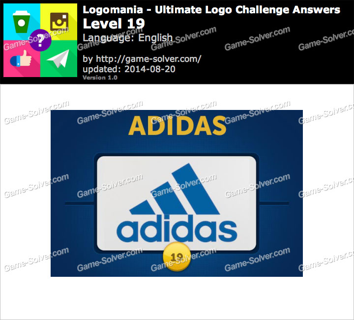 Logomania Ultimate Logo Challenge Level 19 • Game Solver