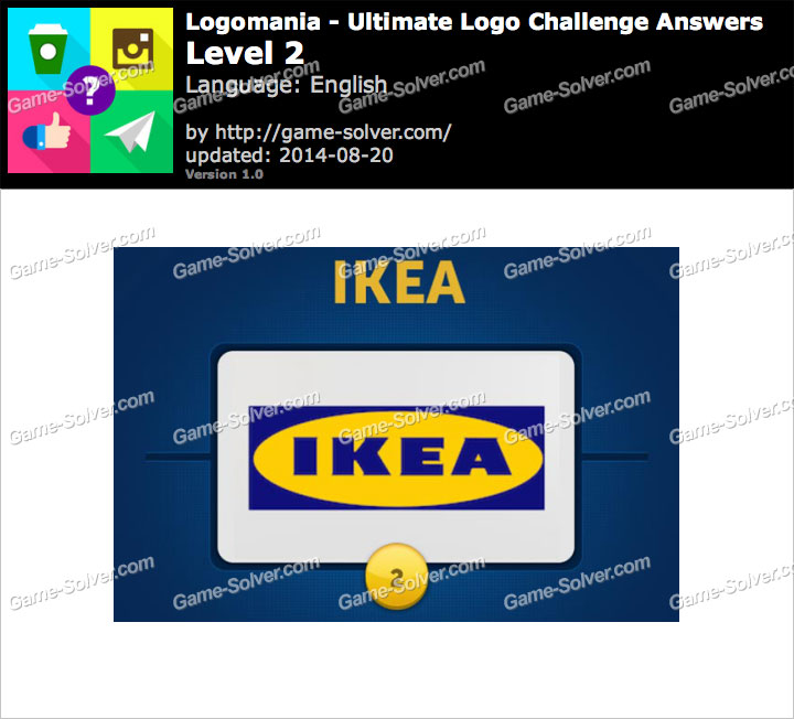 Logomania Ultimate Logo Challenge Level 2 • Game Solver