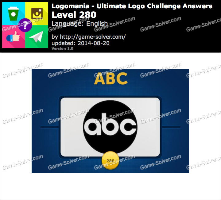 Logomania Ultimate Logo Challenge Level 280 • Game Solver
