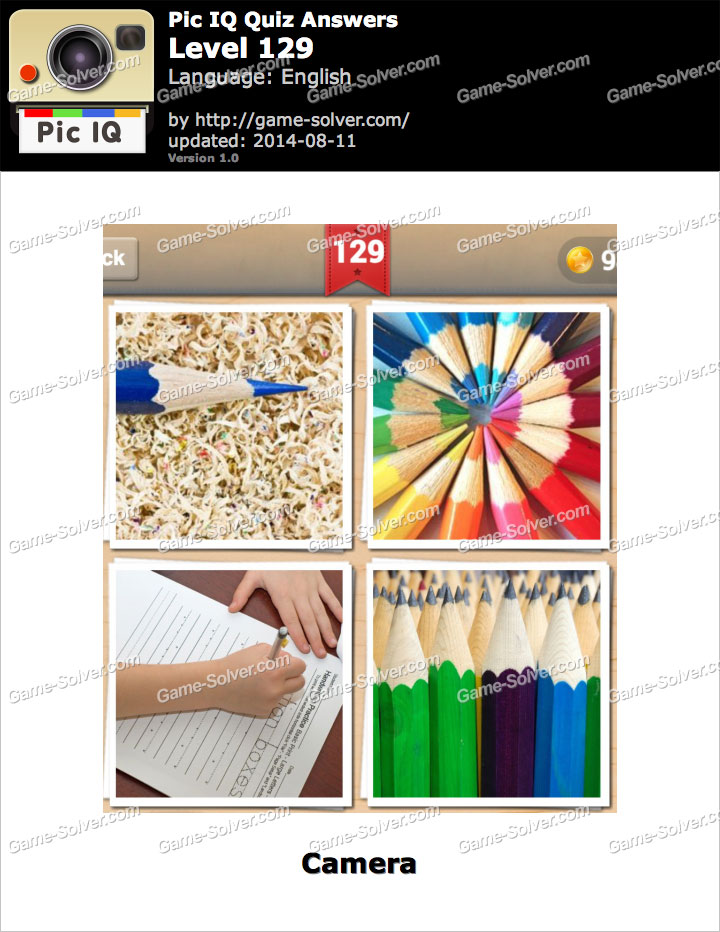 Pic IQ Quiz Level 129 • Game Solver