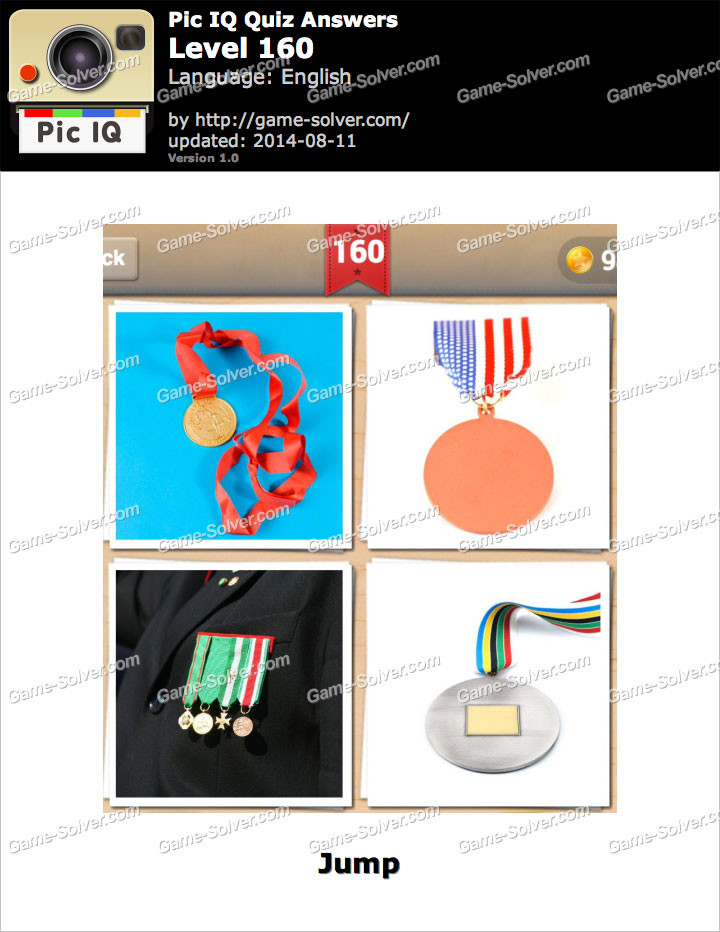 Pic IQ Quiz Level 160 • Game Solver