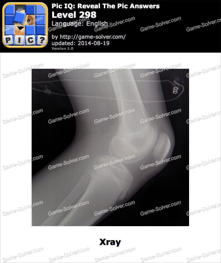 Pic IQ Reveal The Pic Level 298 • Game Solver